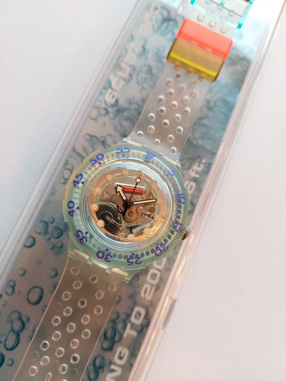 Swatch Scuba JELLY BUBBLES SDK104 | Kaufen auf Ricardo