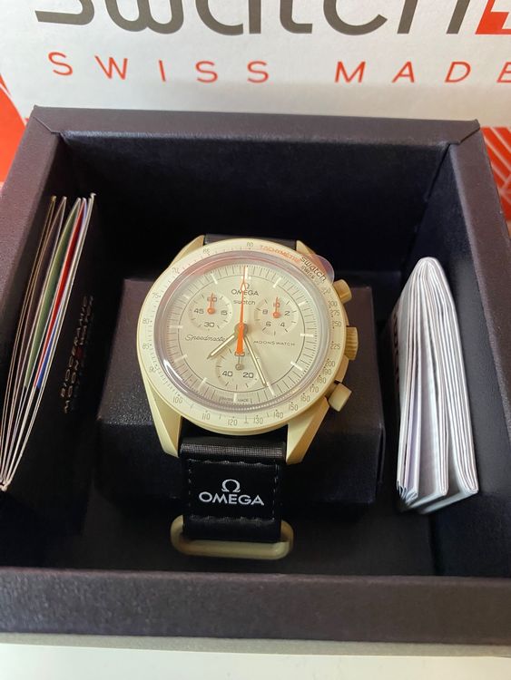 Swatch x Omega Moonswatch Speedmaster Mission to Jupiter NEW | Acheter ...