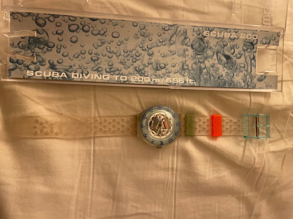 Swatch Scuba 200 Jelly Bubbles | Kaufen auf Ricardo