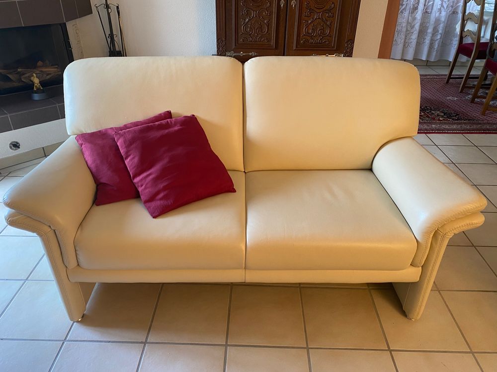 Ledersofa 2er und 3er | Kaufen auf Ricardo