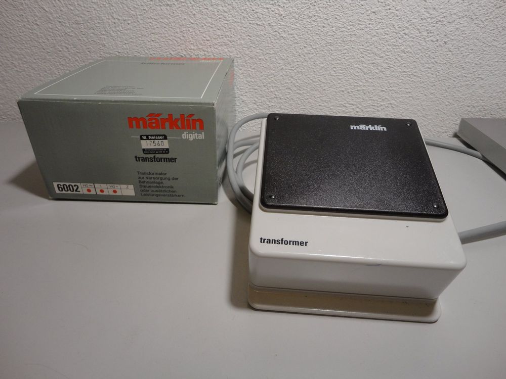 Märklin digital Transformer 6002 H0 | Acheter sur Ricardo