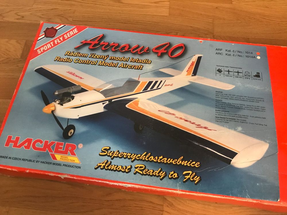 RC-Flieger Hacker Arrow 40 Bausatz | Kaufen auf Ricardo