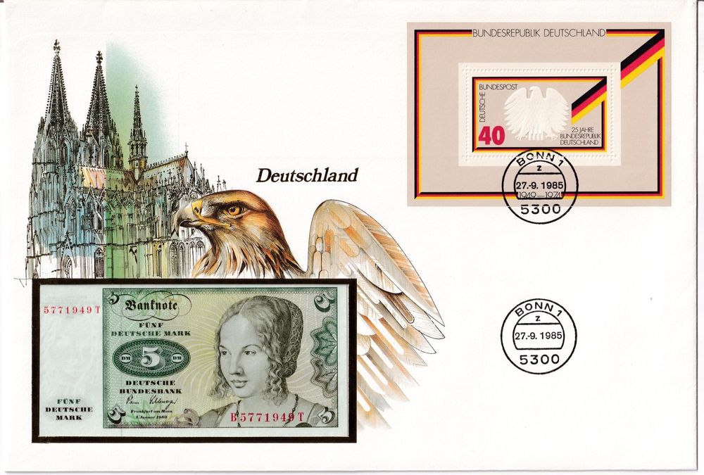 Deutschland 1985 grosser , Banknotenbrief | Kaufen auf Ricardo
