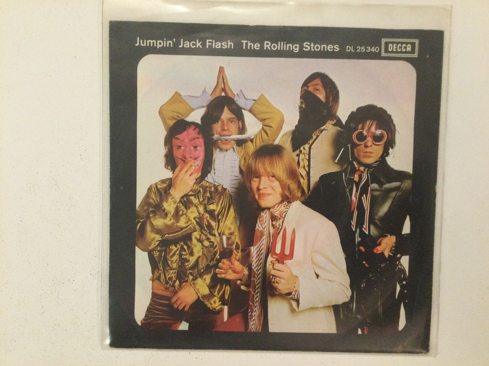 Rolling Stones Single - Jumpn’ Jack Flash/Child Of The Moon | Kaufen ...