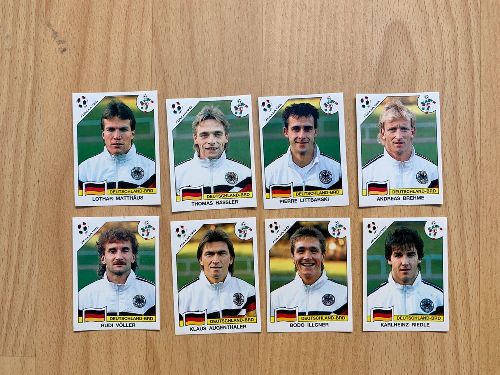 Panini Football Sticker WM Italia 90 - Germany/Deutschland | Kaufen auf ...