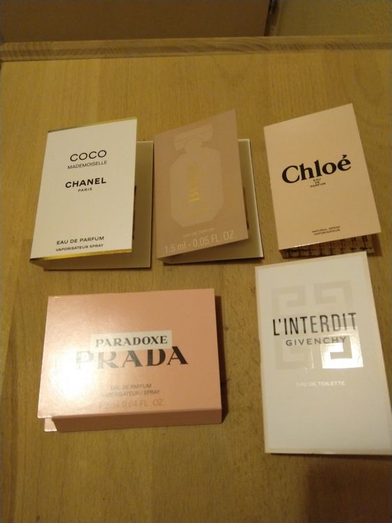 PRADA-CHANEL-CHLOE -GIVENCHY-HUGO BOSS Duftproben | Kaufen auf Ricardo