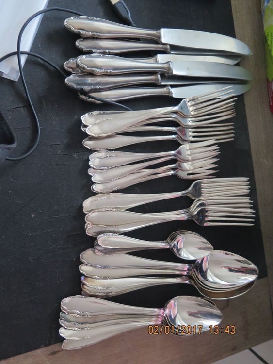 WMF 90 er Silber Modell 2200 42-teilig | Acheter sur Ricardo