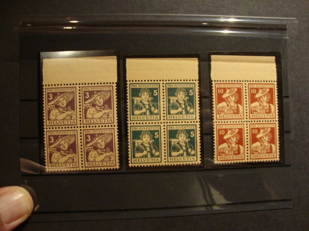 1916 PJ 4er Block postfrisch** kaufen auf Ricardo