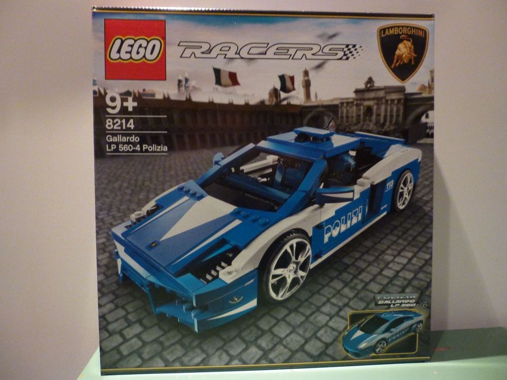Lego Racers 8214 Gallardo LP560-4 Polici | Kaufen auf Ricardo