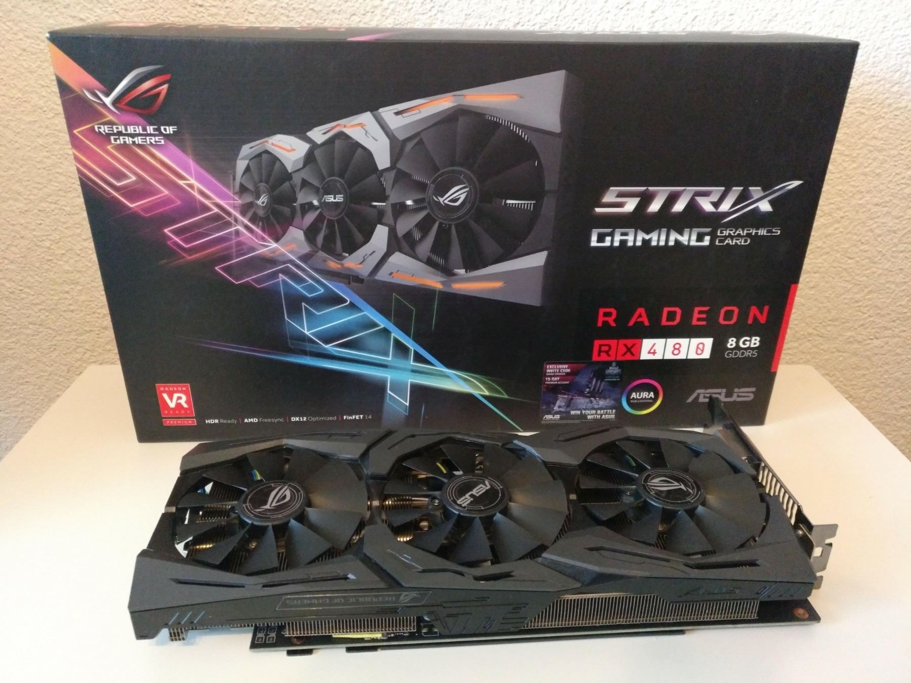 ASUS ROG STRIX-RX480-8G-GAMING kaufen auf Ricardo