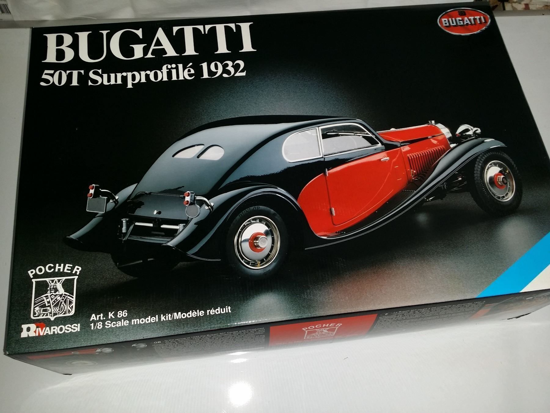 Pocher 1/8 Bugatti T50 Surprofilé 1932 kaufen auf Ricardo