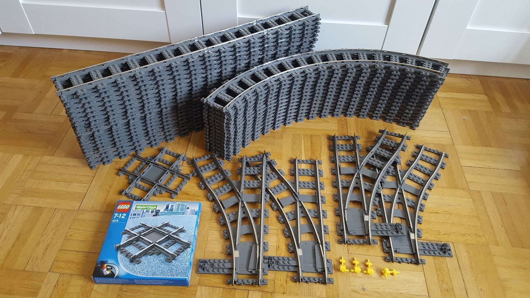 LEGO Eisenbahn 9v Schienen TOP Zustand | Kaufen auf Ricardo