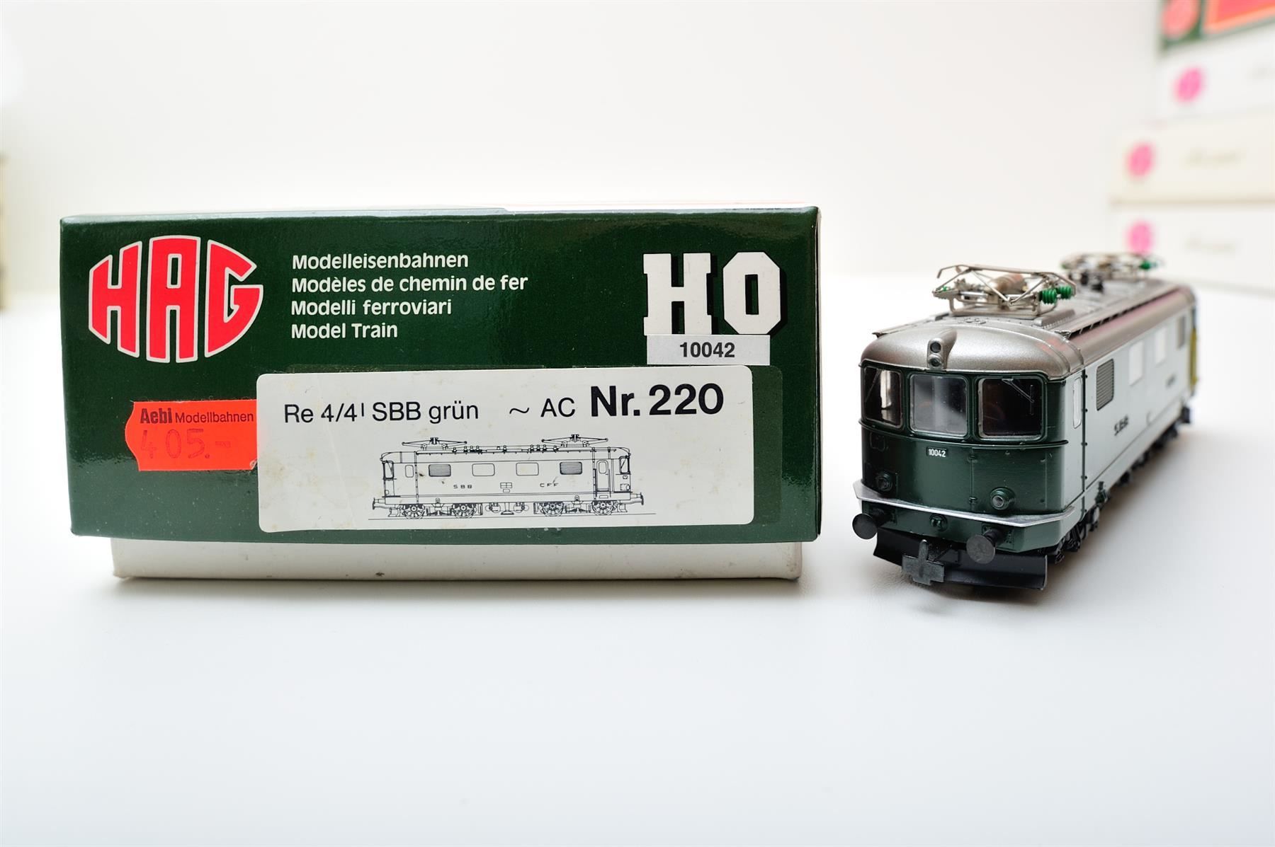 HAG 220 SBB Re 4/4 10042 Digital acheter sur Ricardo
