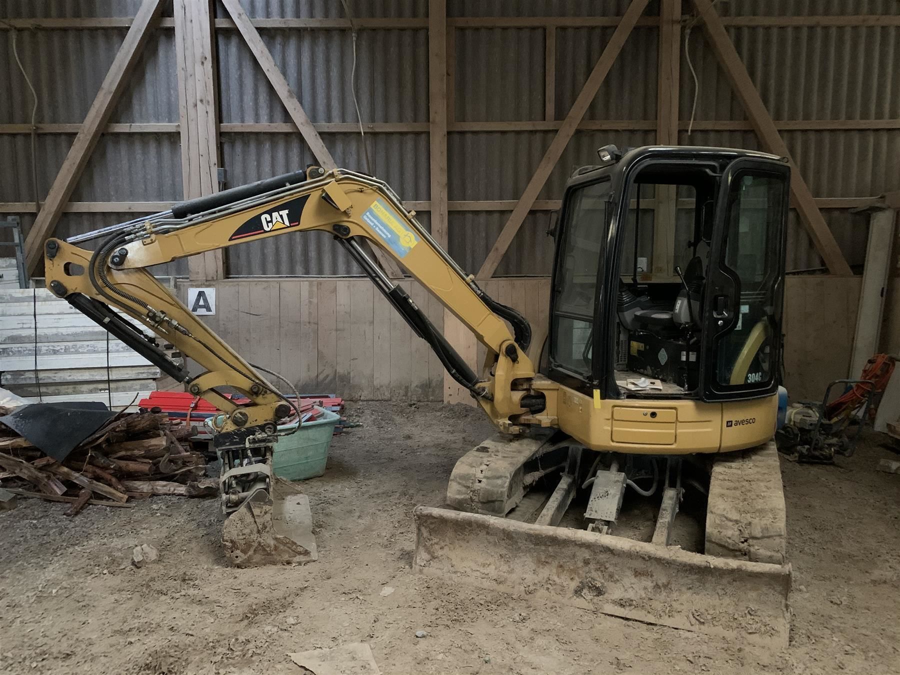 2) Bagger CAT 304CCR Caterpillar | Kaufen auf Ricardo