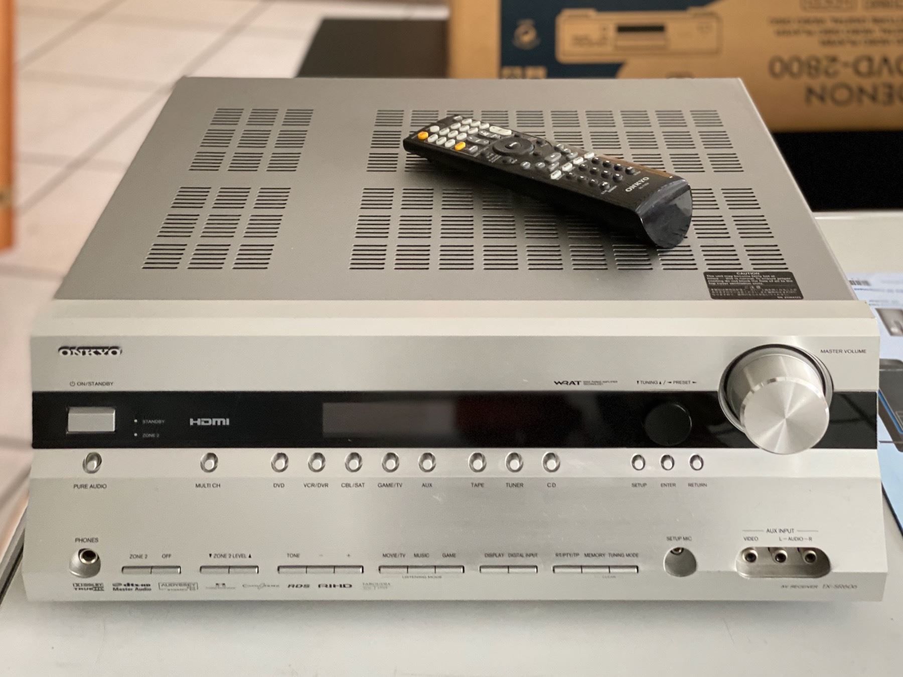 Onkyo TX SR606 7 Kanal Heimkino Receiver Kaufen Auf Ricardo