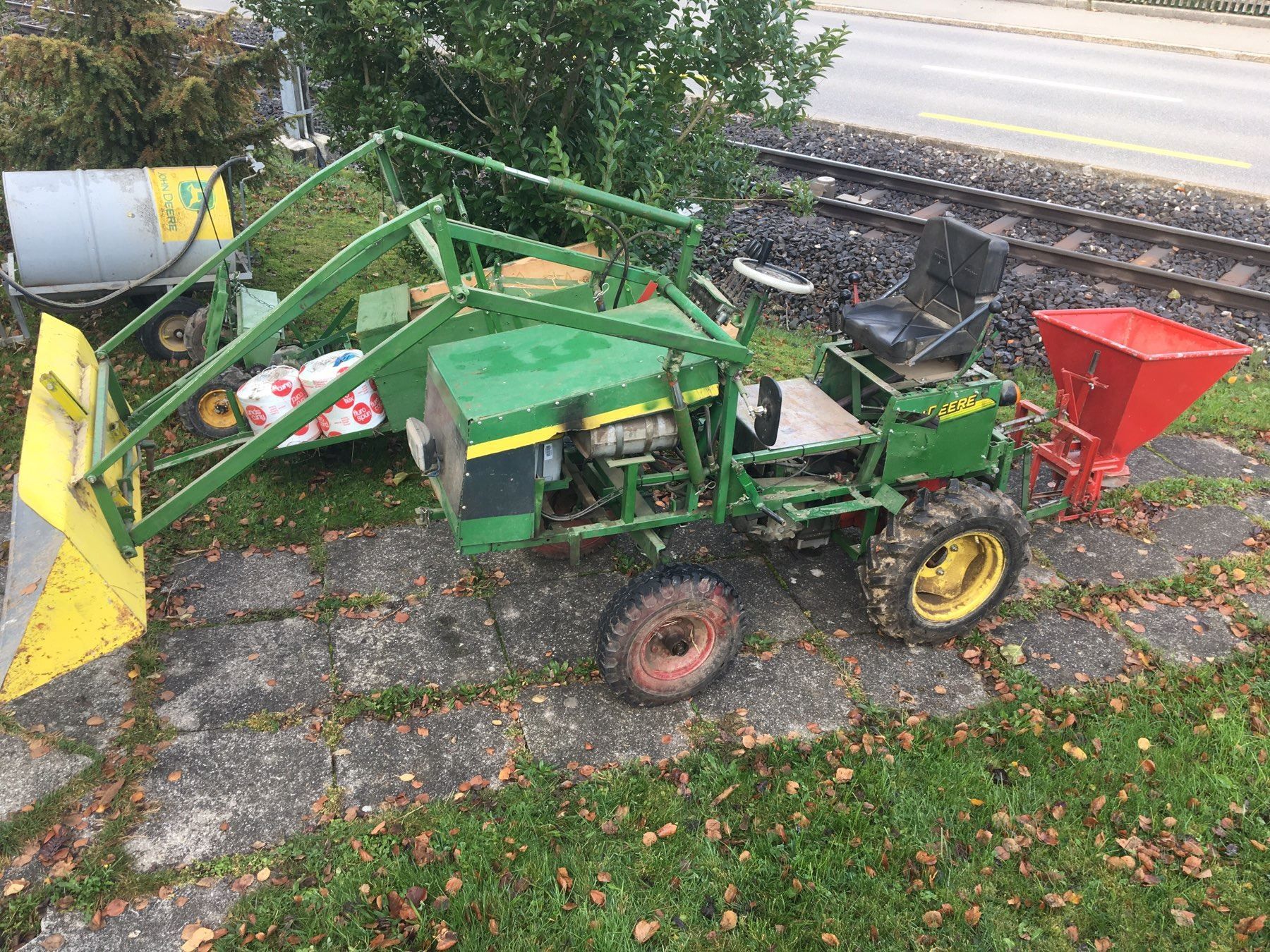 Kleintraktor Anbaugerate Eigenbau