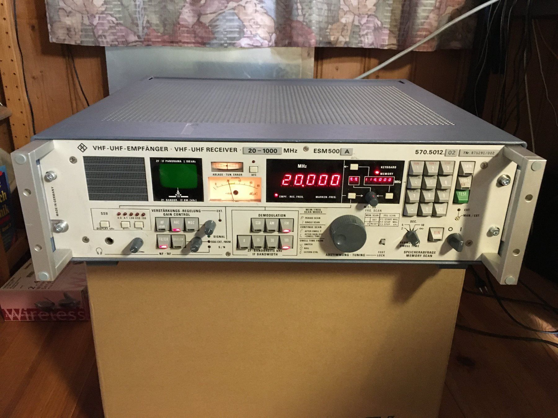 Rohde&Schwarz EMPFÄNGER ESM 500 A kaufen auf Ricardo