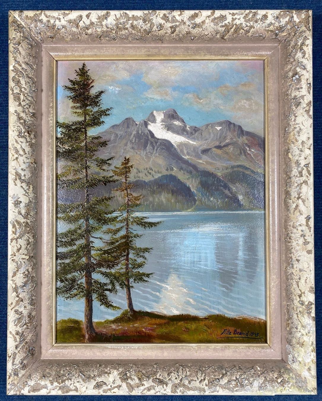 Fritz Brand (1915-98) Silsersee Gemälde | Kaufen auf Ricardo