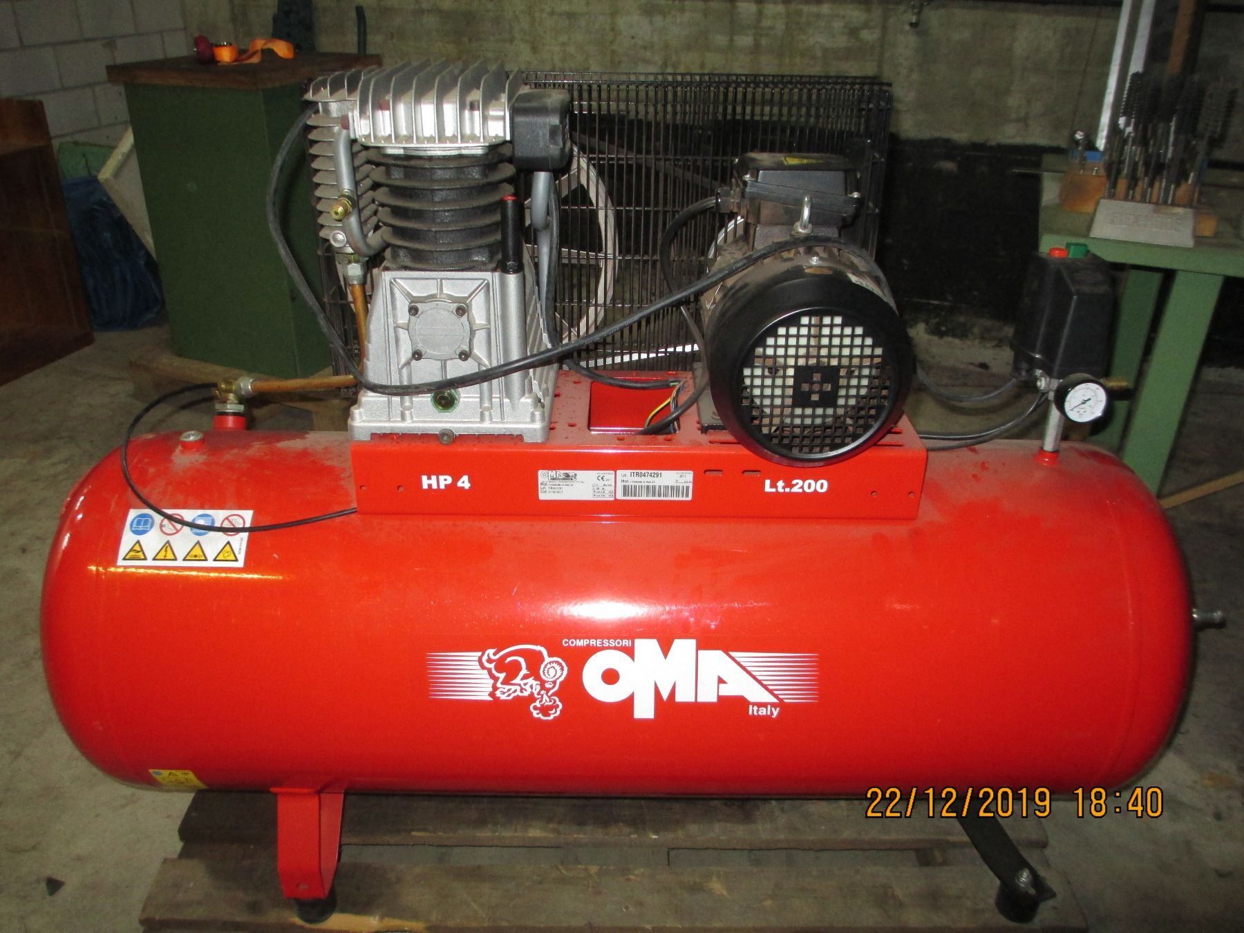 Kompressor 3kW / 200 Liter kaufen auf Ricardo