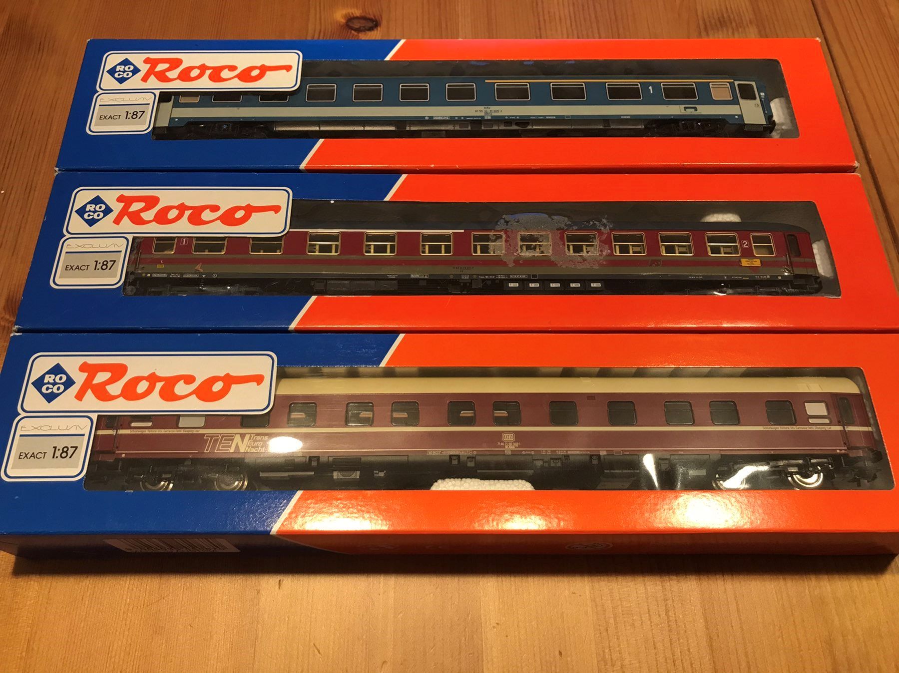 Roco H0 - Set à 3 Wagen in OVP | Kaufen auf Ricardo