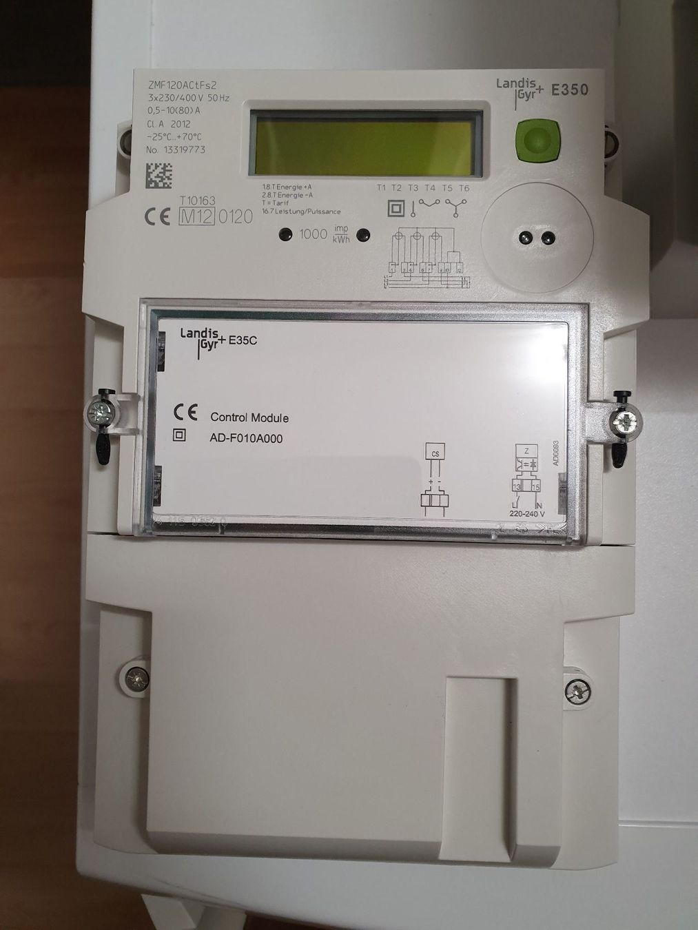 Stromzähler Landis + Gyr ZMf120 E350 | Kaufen auf Ricardo