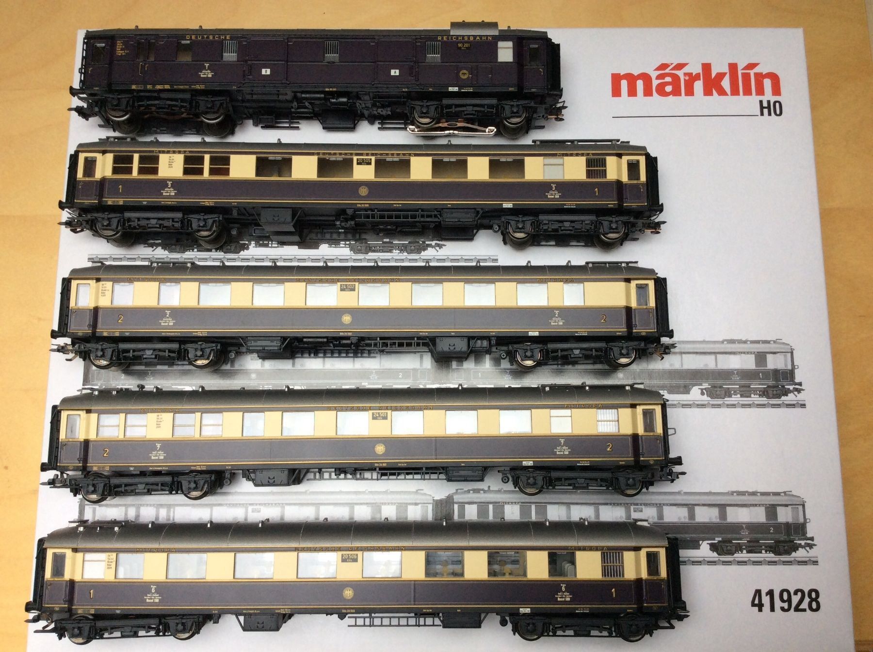 Märklin 41928 Schnellzugwagen Rheingold | Kaufen auf Ricardo