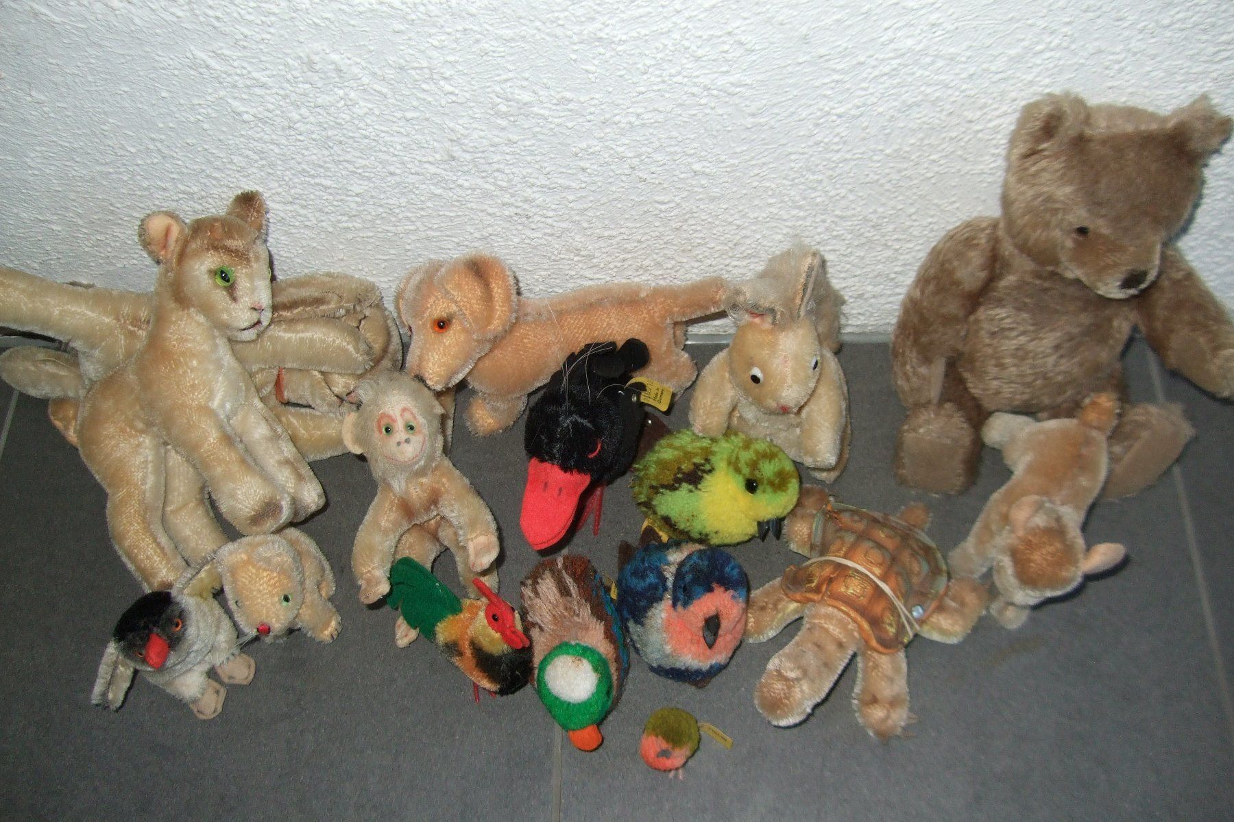 Sammlung Steiff - Tiere / 17 Stück | Kaufen auf Ricardo