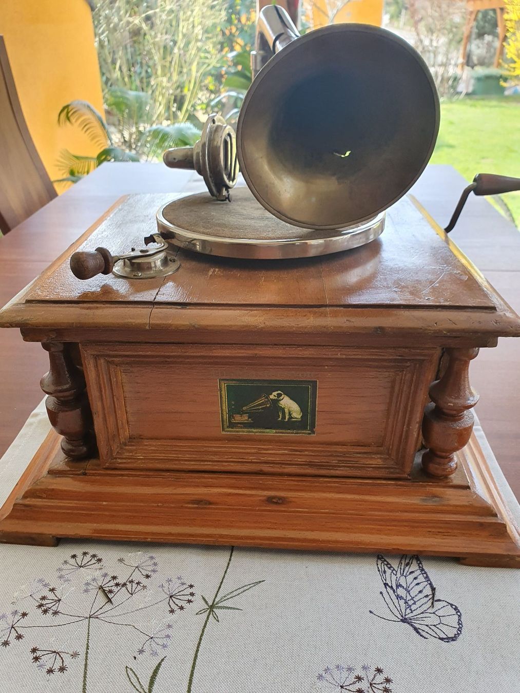 Grammophon mit Trichter | Kaufen auf Ricardo