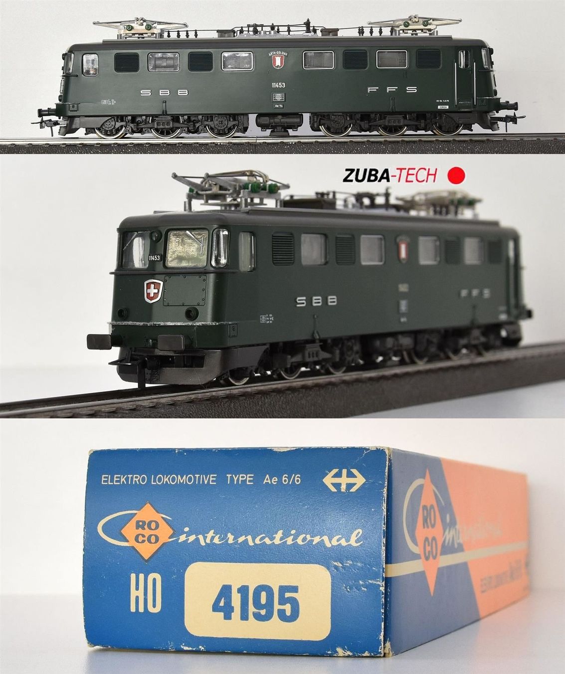 Roco 4195 E-Lok Ae 6/6 SBB H0 GS Analog | Kaufen auf Ricardo