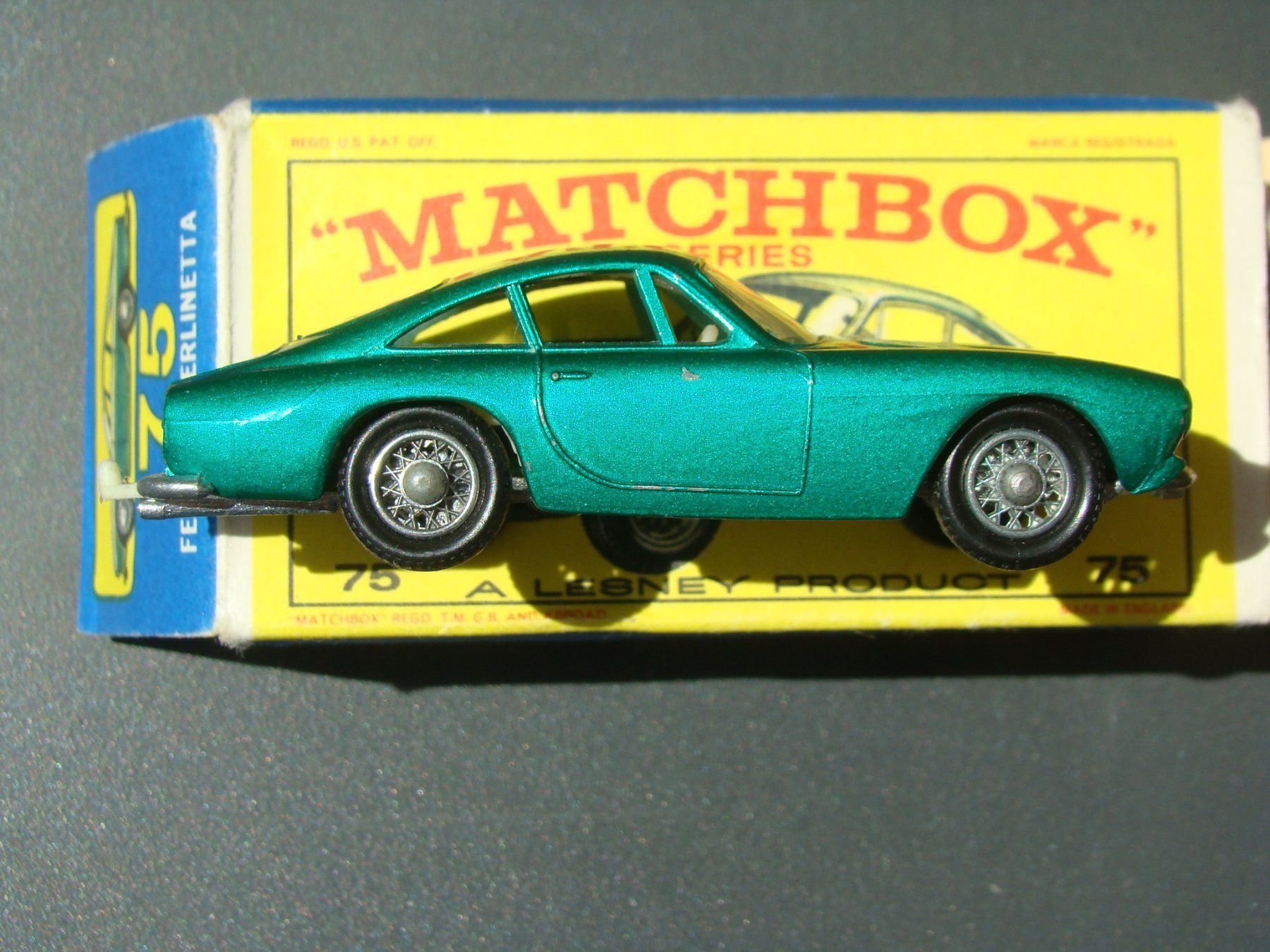 Matchbox Ferrari 250 GT Berlinetta box kaufen auf Ricardo