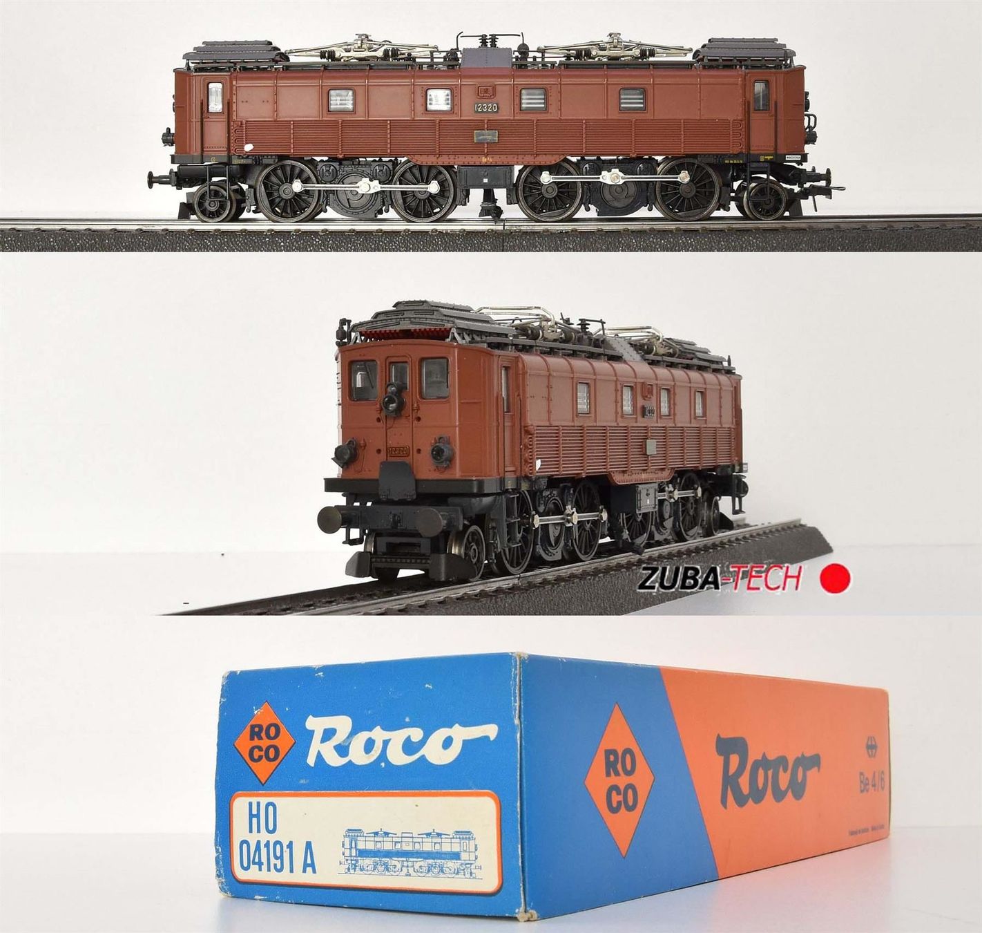 Roco 04191A E-Lok Be 4/6 SBB H0 GS OVP kaufen auf Ricardo