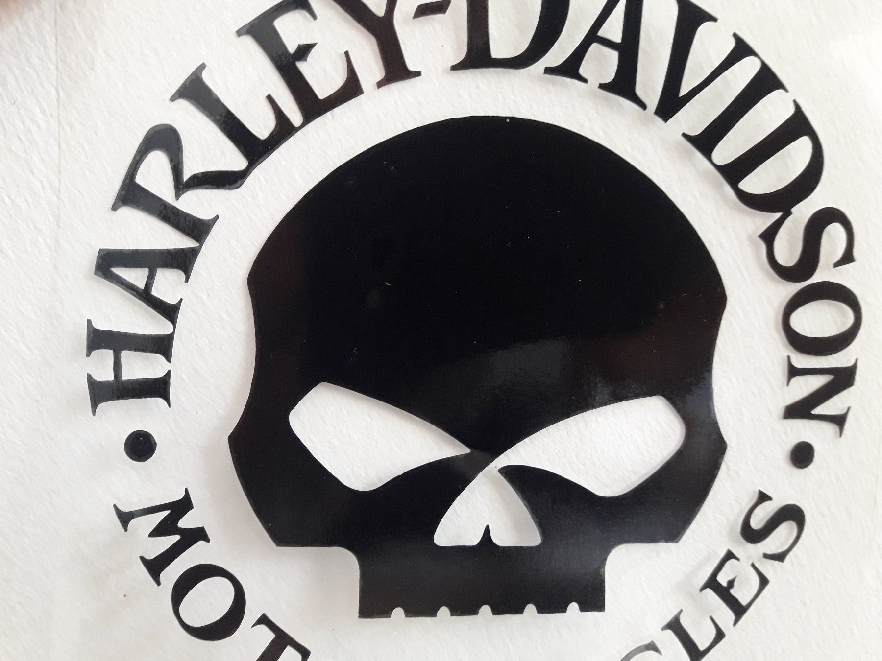 Sticker Harley davidson skull Black J049 acheter sur Ricardo