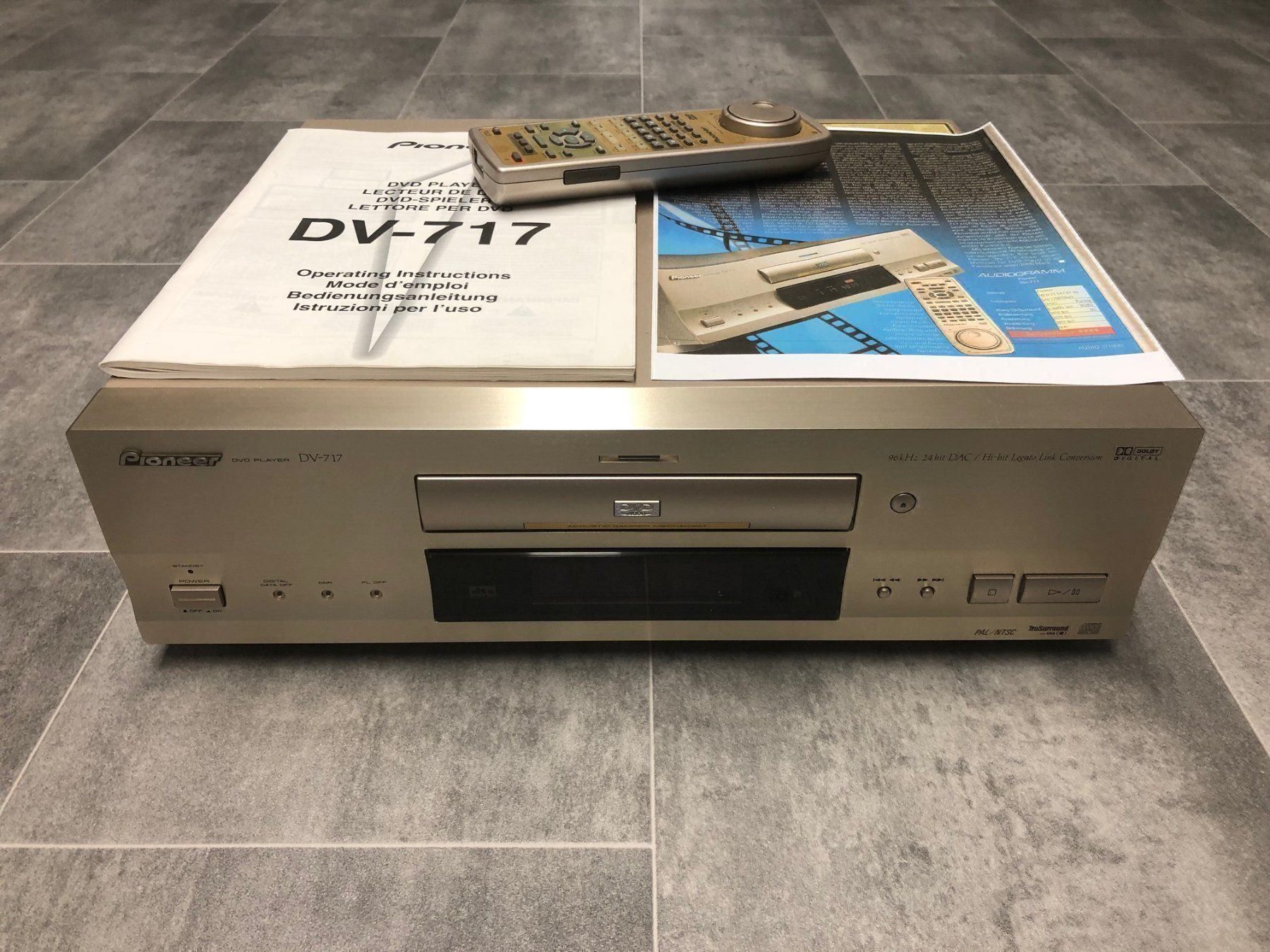 Pioneer - DV 717 High-End DVD Player | Kaufen auf Ricardo