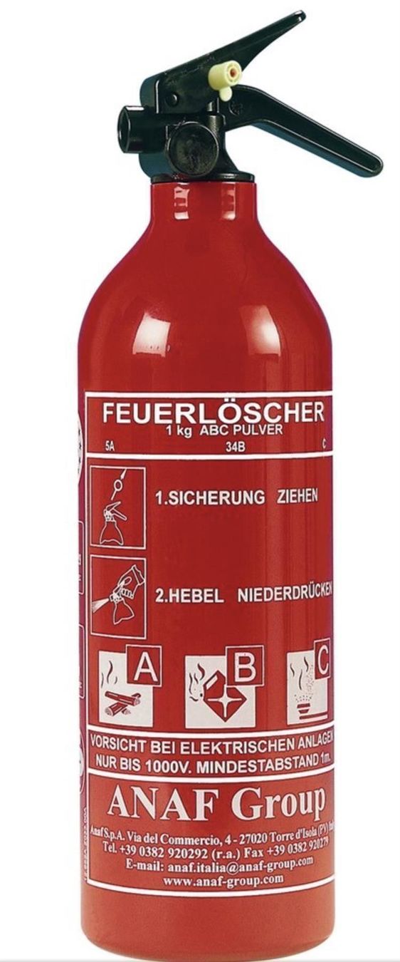 Feuerlöscher ABC Pulver 1 kg kaufen auf Ricardo