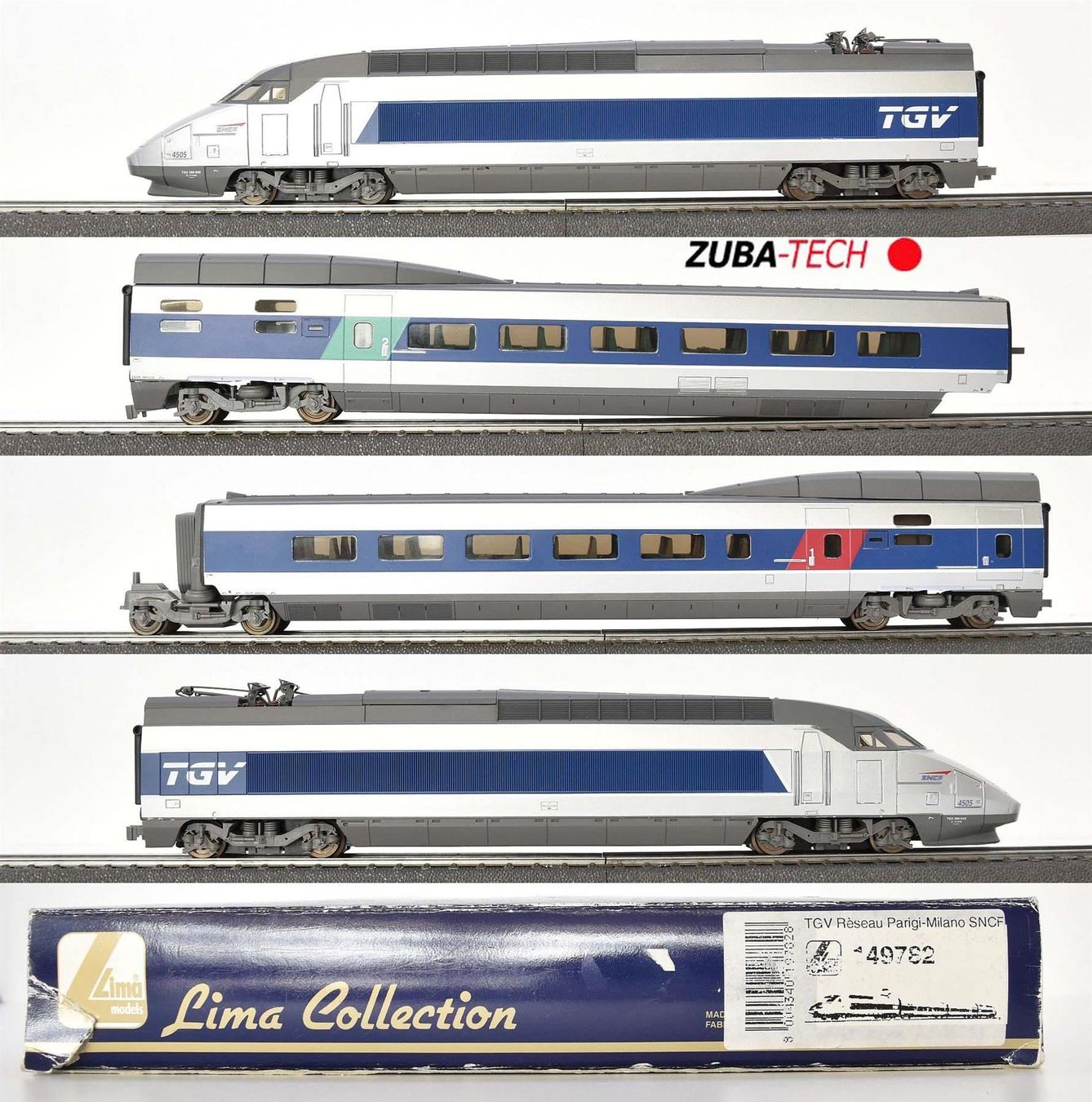 Lima 49782 TGV 4-tlg SNCF H0 GS mit OVP kaufen auf Ricardo