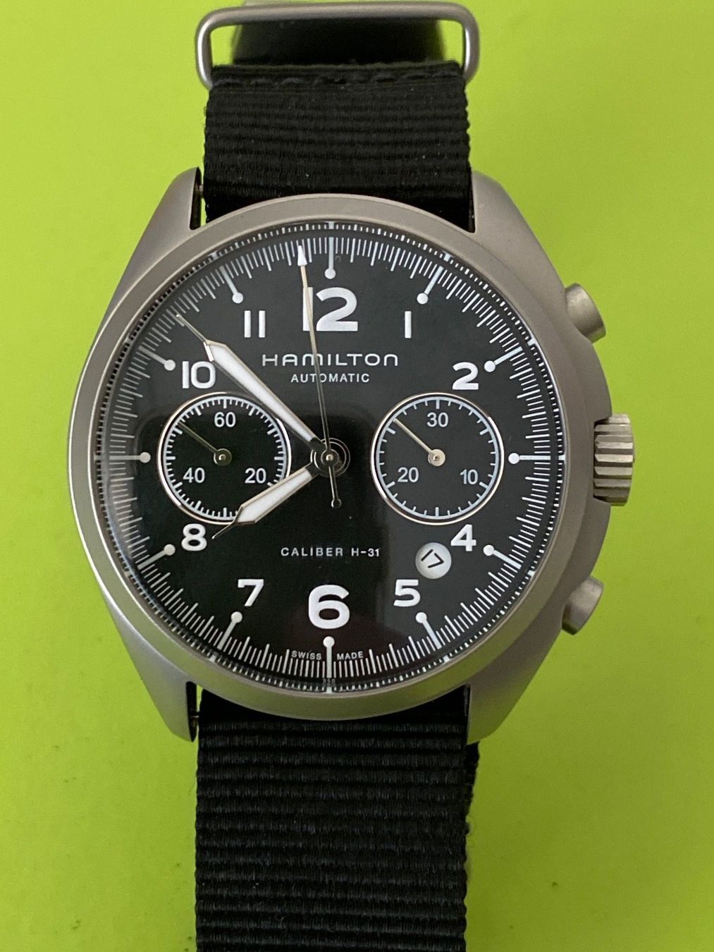 Hamilton Caliber H -31 Chronograph 43 mm kaufen auf Ricardo
