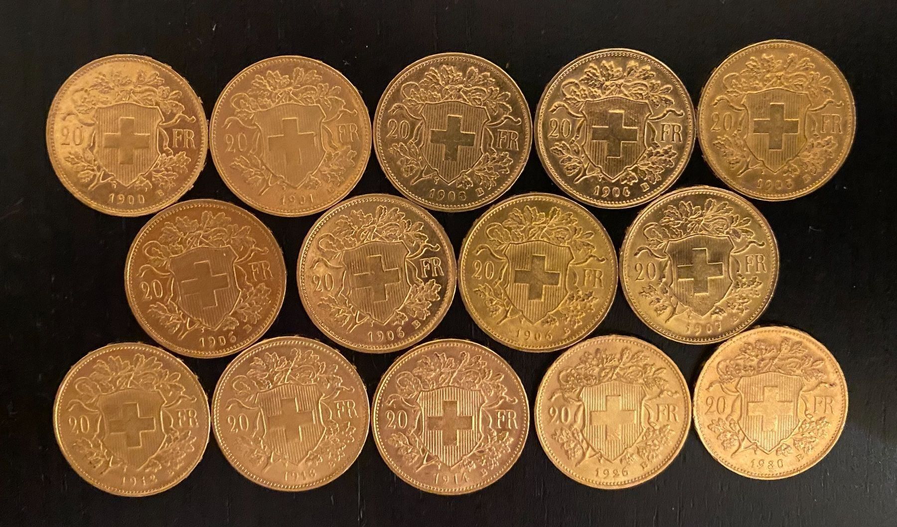 Goldvreneli 20 sehr selten Jahrgänge | Kaufen auf Ricardo