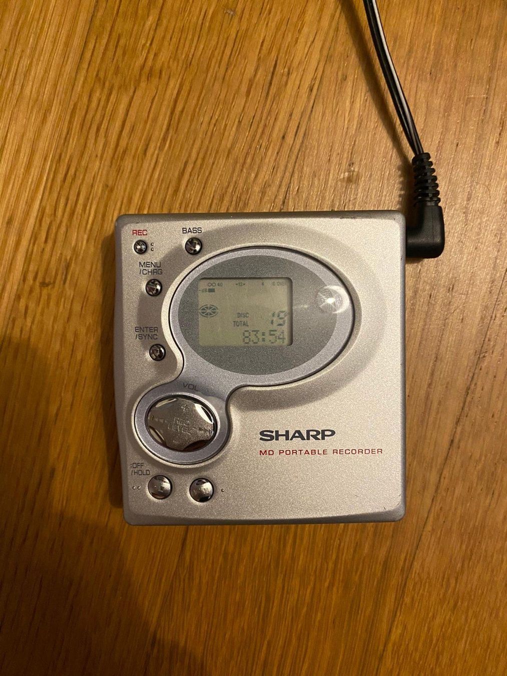 Portabler SHARP MiniDisc Player Recorder | Kaufen auf Ricardo