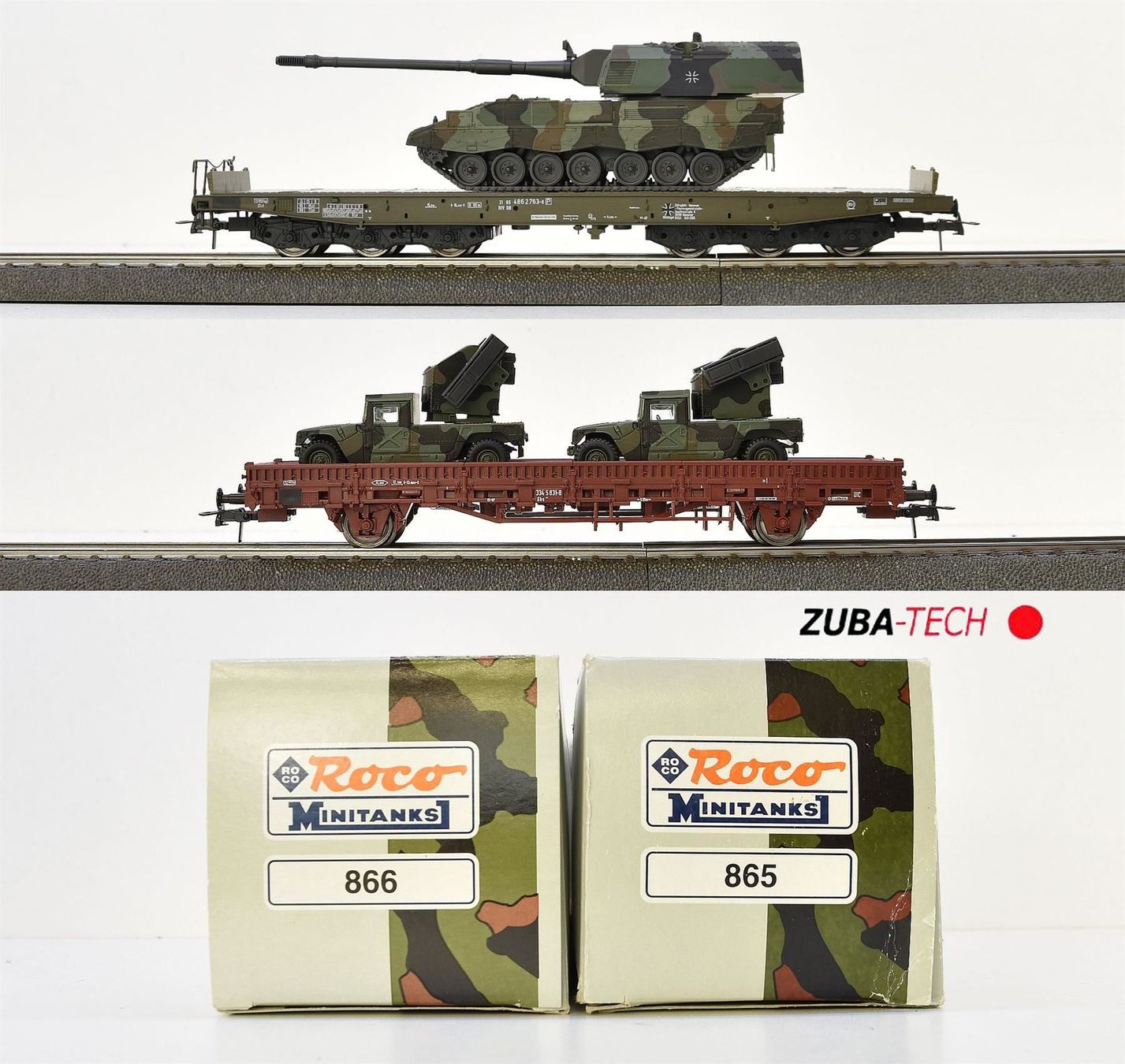 Roco Minitanks 2x Güterwagen DB H0 GS OV | Kaufen auf Ricardo