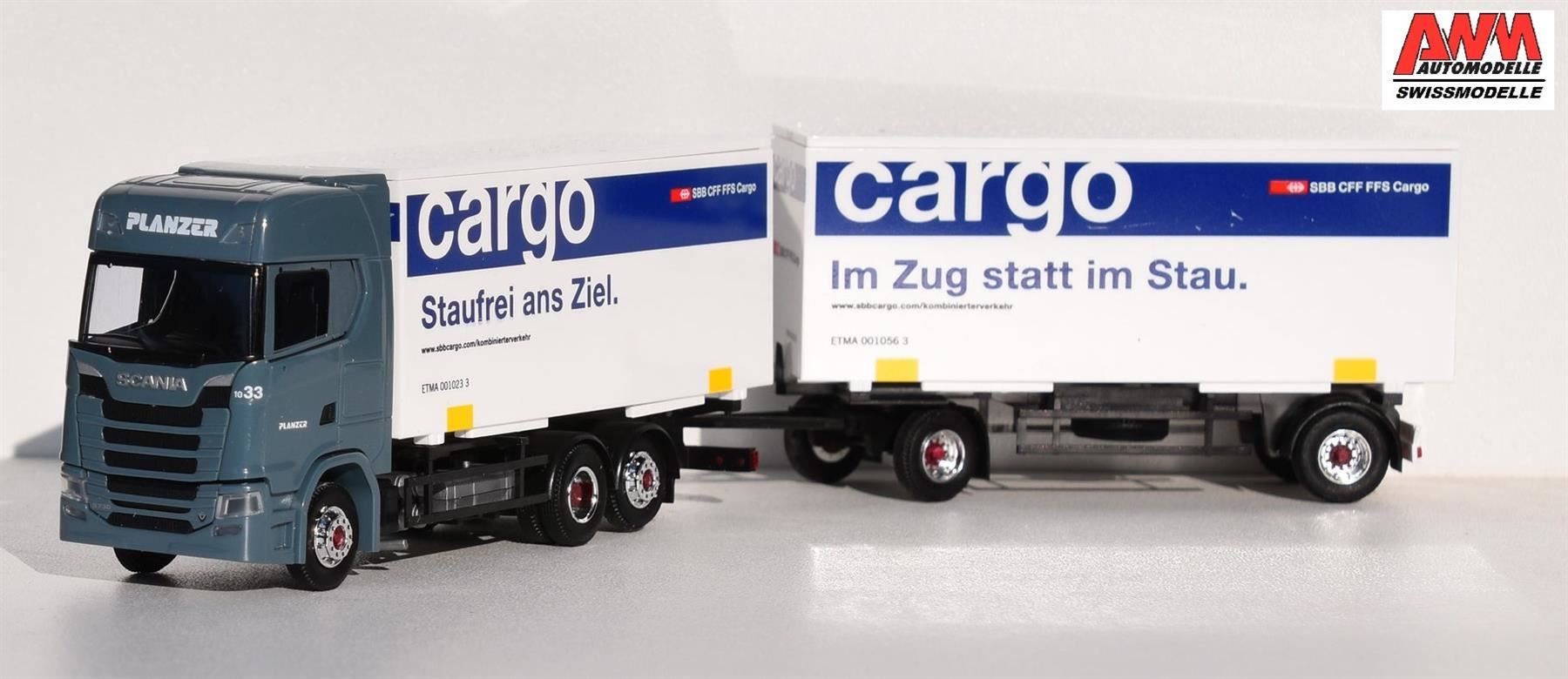 LKW Scania 422 von Planzer mit SBB Cargo | Kaufen auf Ricardo
