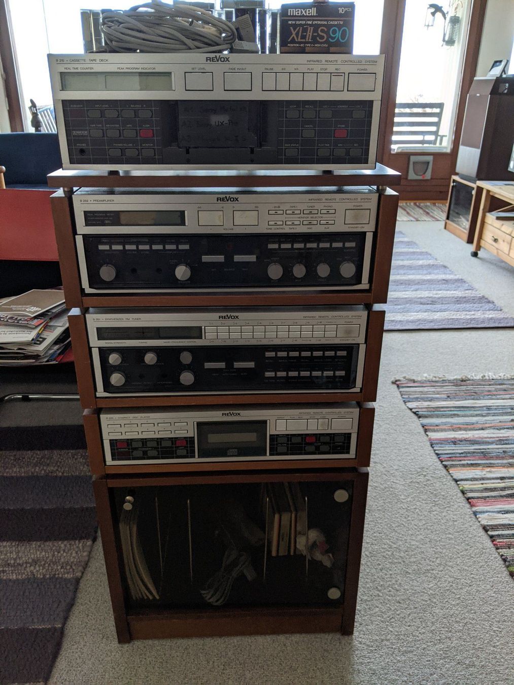 REVOX B252/261/225/215 mit Rack | Kaufen auf Ricardo