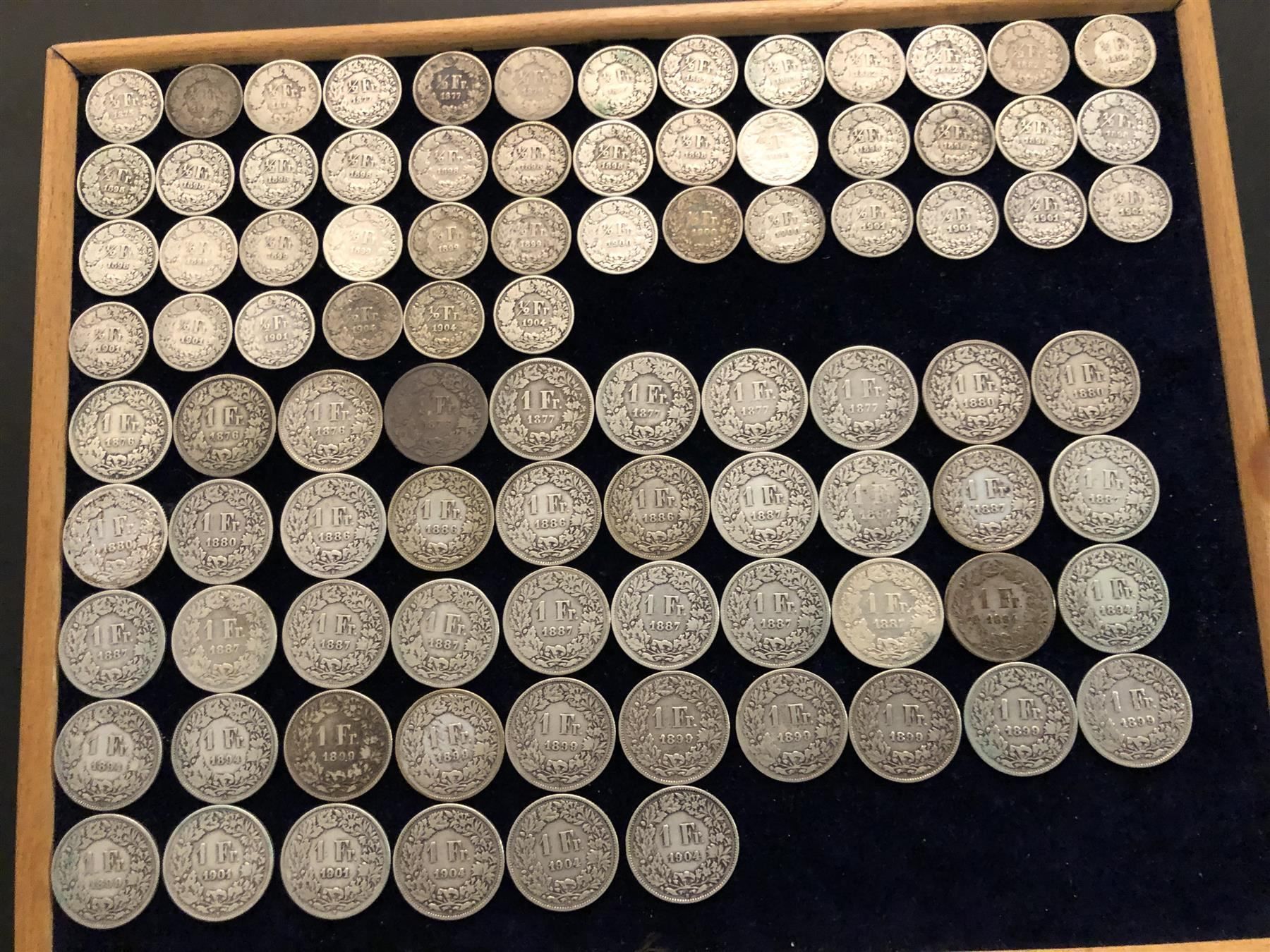 Lot 50 Rappen und 1 Franken 1875-1904 | Kaufen auf Ricardo