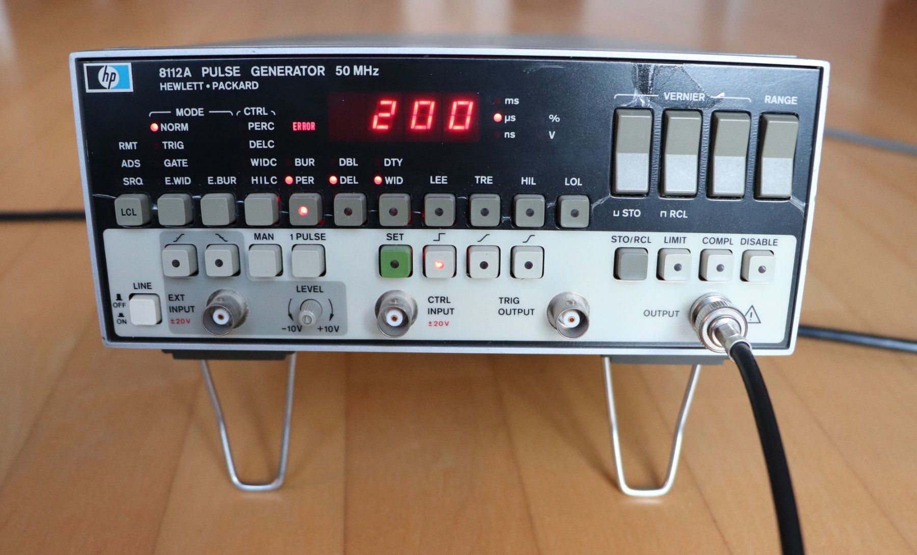 Hewlett Packard 8112A Pulse Generator | Kaufen auf Ricardo