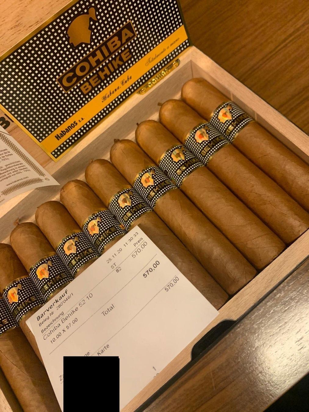 Cohiba Behike 52 | Kaufen auf Ricardo