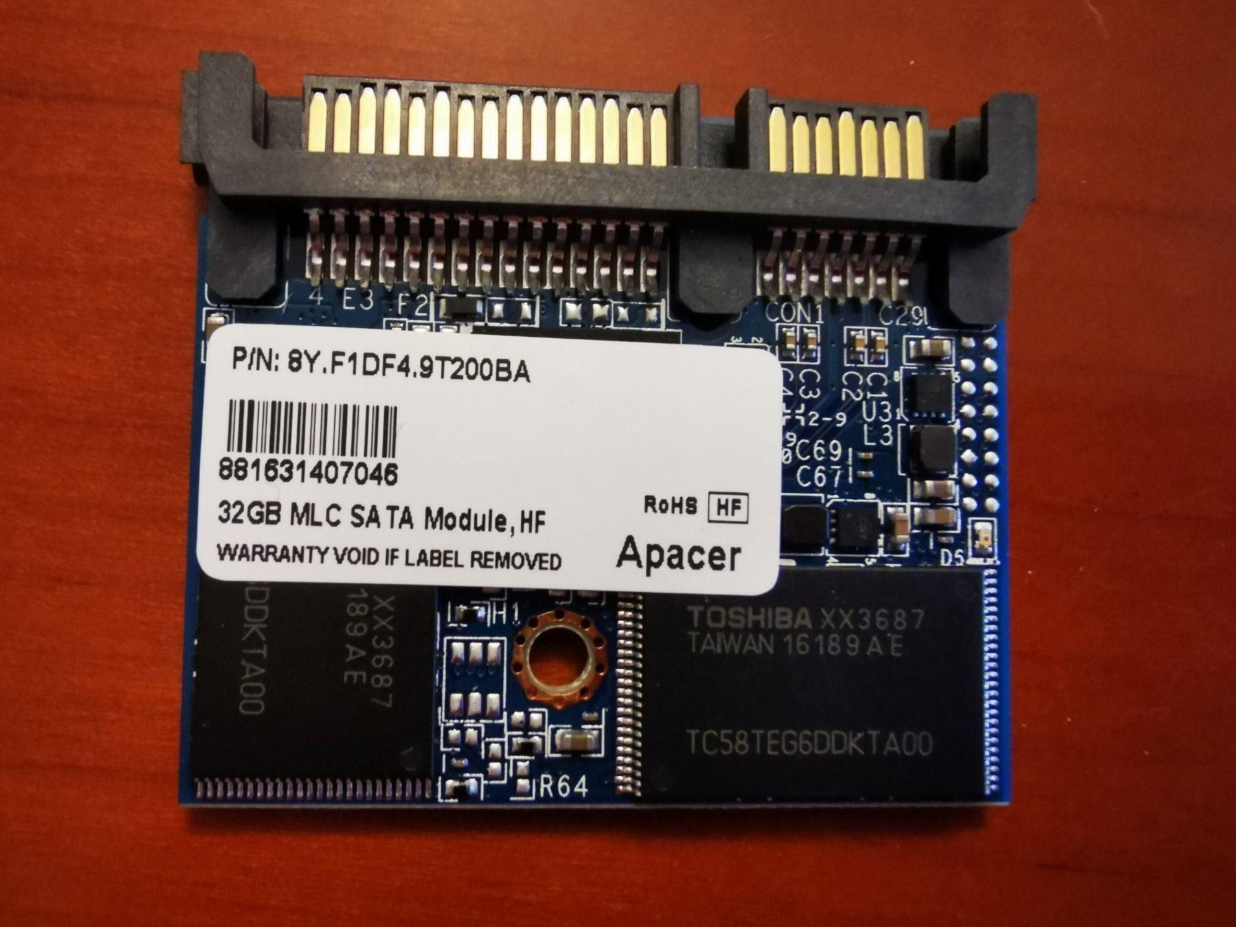 Apacer SATA-Disk Module SSD 32 GB | Acheter sur Ricardo