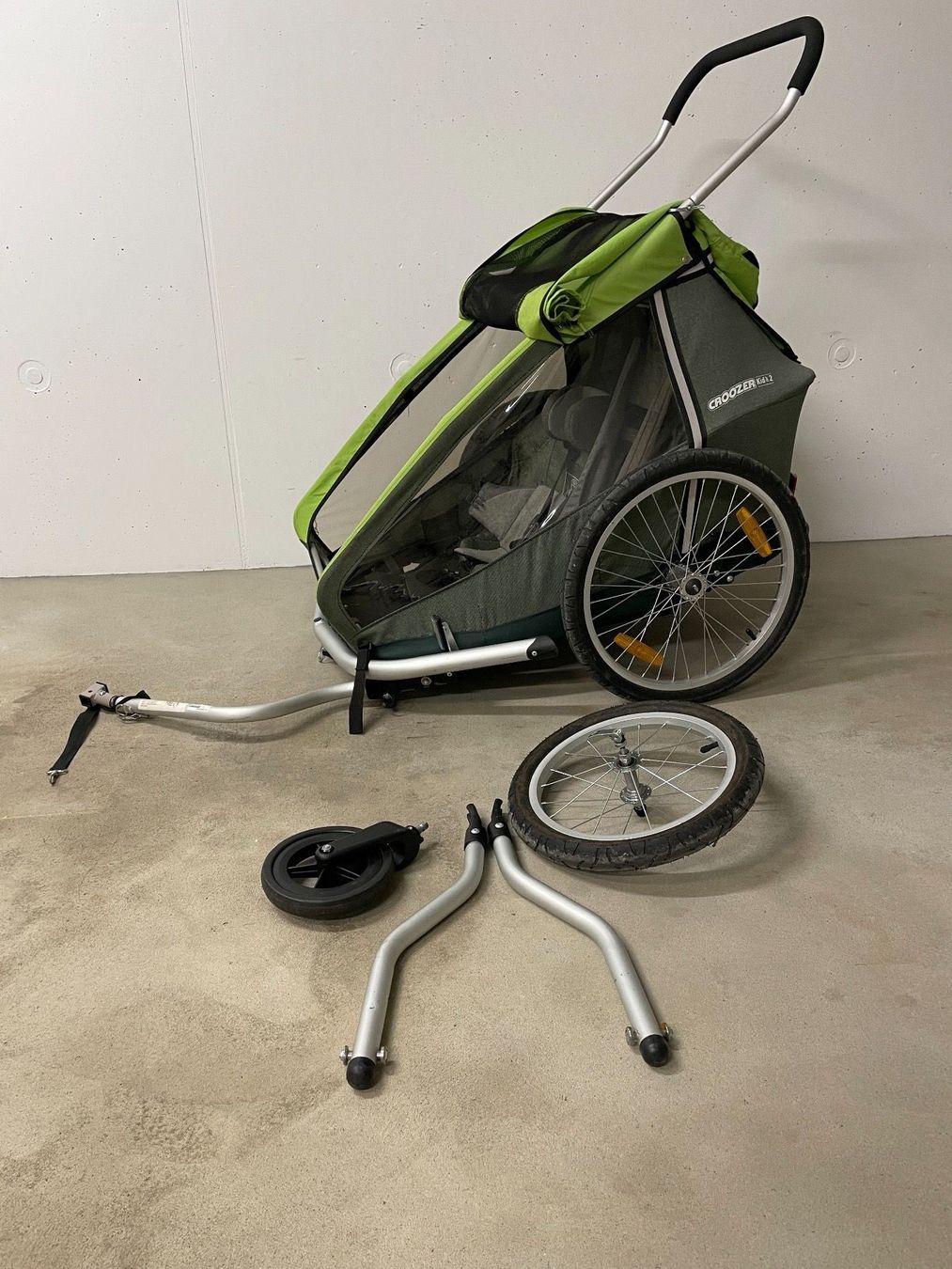 Croozer for 2 Veloanhänger mit Zubehör | Kaufen auf Ricardo