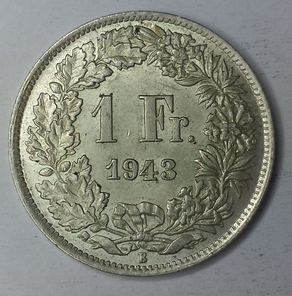 1 Franken Münze 1943 Top Stück | Kaufen auf Ricardo