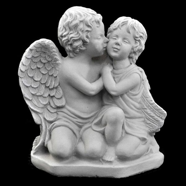 Amor Engel Statue Steinguss Grabstein | Kaufen auf Ricardo