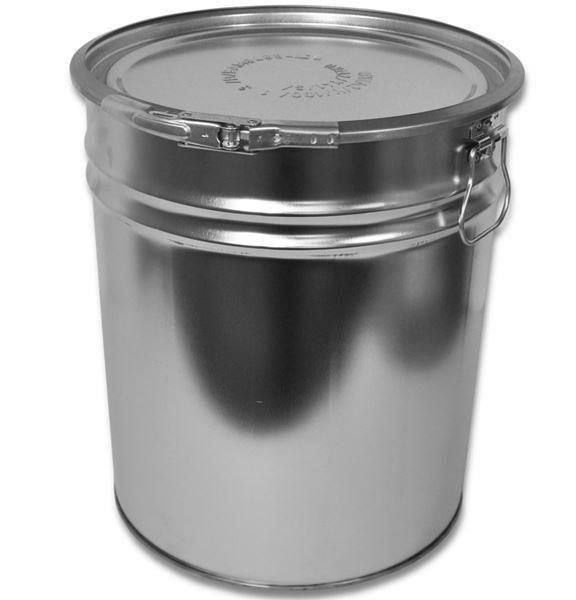 30 L Blecheimer Weissblecheimer + Deckel | Kaufen auf Ricardo